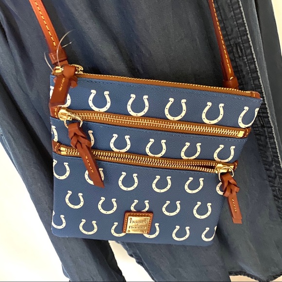 Dooney & Bourke | Bags | Dooney Bourke Crossbody Colts Purse Nwt 38 ...